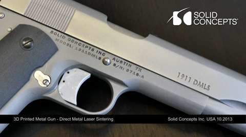 World's First 3D Printed Metal Gun - Army Technology