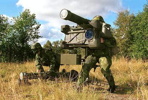 RBS 70 Short-Range Anti-Aircraft Missile