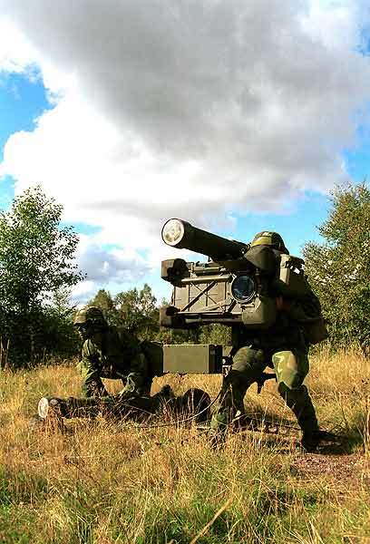 RBS 70 Short-Range Anti-Aircraft Missile