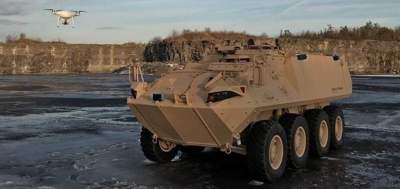 MyDefence integrates drone detection sensors in light-armoured vehicle