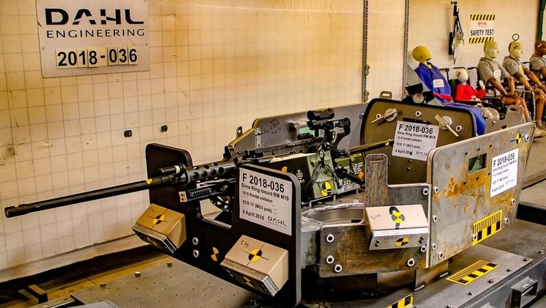 SIMA Performs Follow-up Turret Crash Test - Army Technology