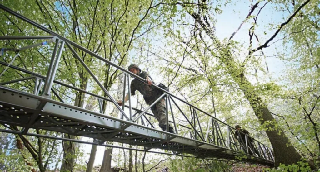 MAMBA Modular Foot Bridge - Army Technology