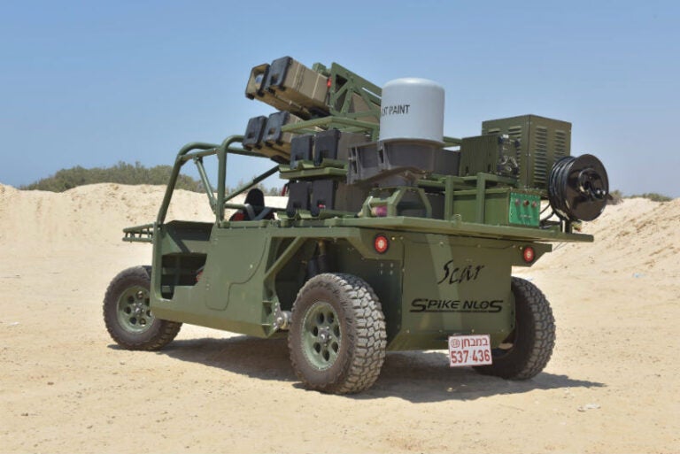 Video: Rafael test-fires SPIKE NLOS from air-deployable missile launcher
