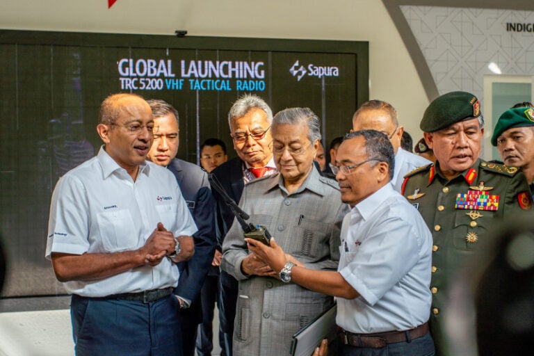 Sapura Thales Electronics unveils new military VHF radio