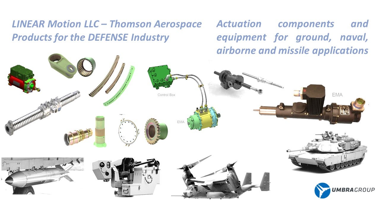 LINEAR MOTION – THOMSON AEROSPACE & DEFENSE - Army Technology