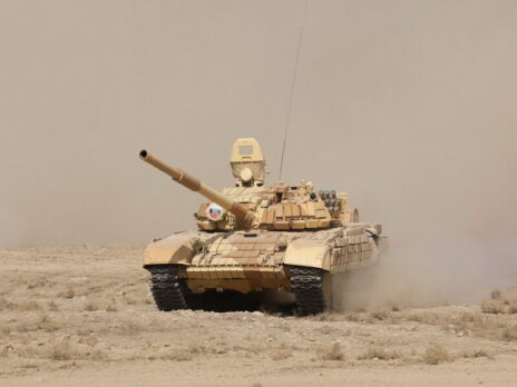 Russian tankers and Orlan-10 UAV conduct exercise in Tajikistan