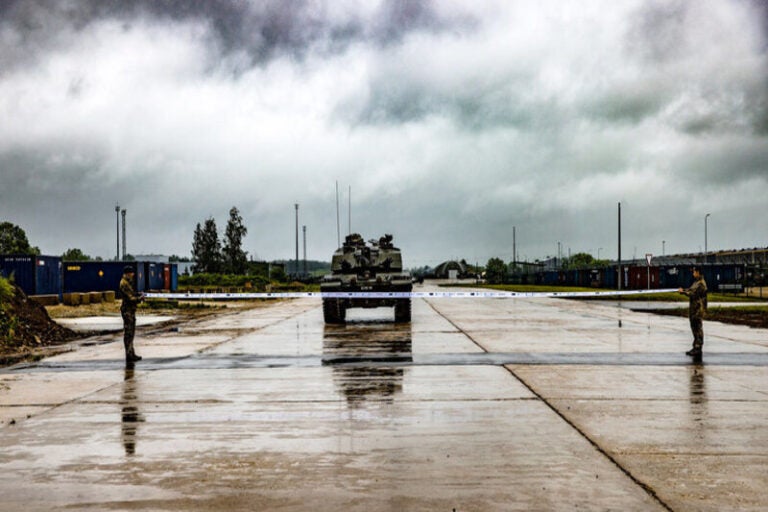 New Nato infrastructure facility opens at Tapa Base, Estonia