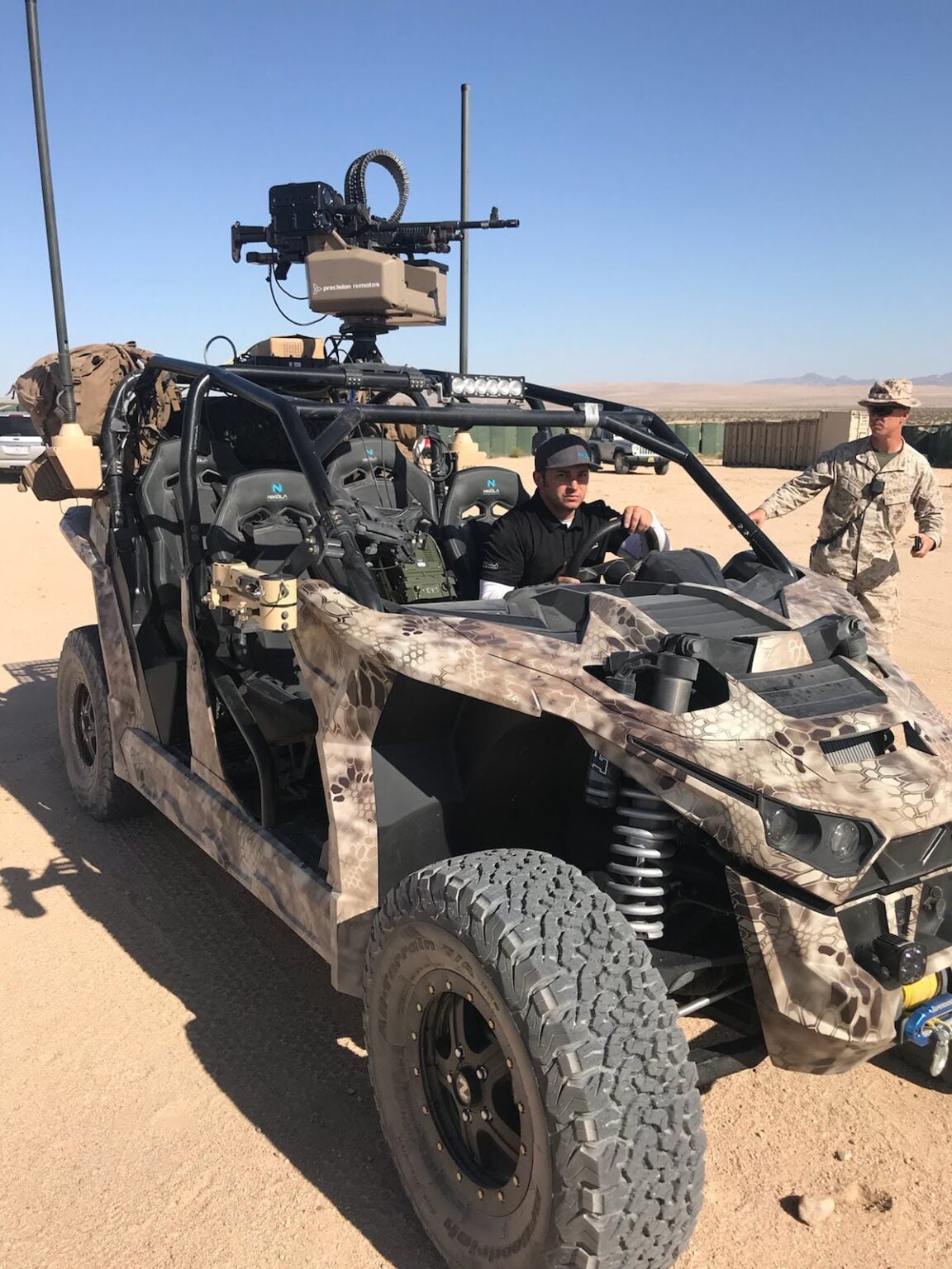 TRAP T-360 RWS: Telepresent Rapid Aiming Platform