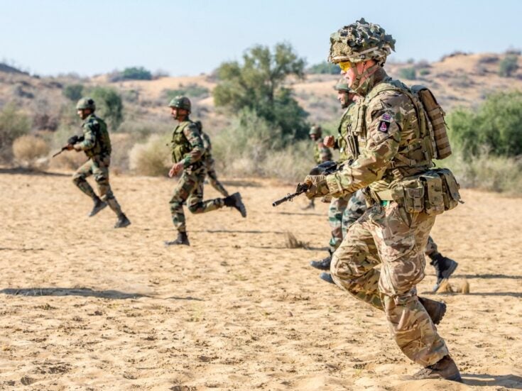 Indian and British Armies commence joint training exercise Ajeya Warrior