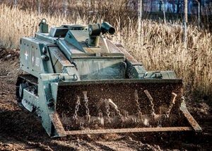 Russia’s CMD troops receive Uran-6 mine-clearing robotic vehicle
