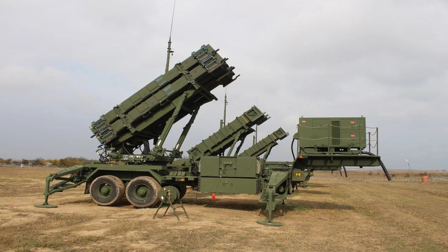 Patriot Missile Long Range Air Defence System US Army Patriot Missile Long Range Air Defence System US Army