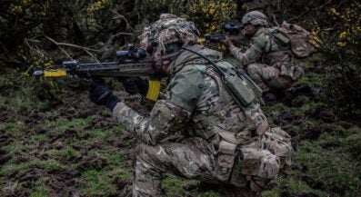 British Army tests new equipment during military exercise