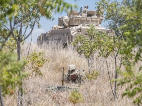 US Army combat engineers test XM204 Top Attack Munition