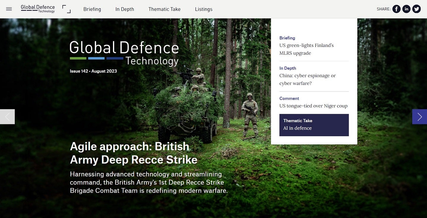 Agile approach: Global Defence Technology 142 - Army Technology