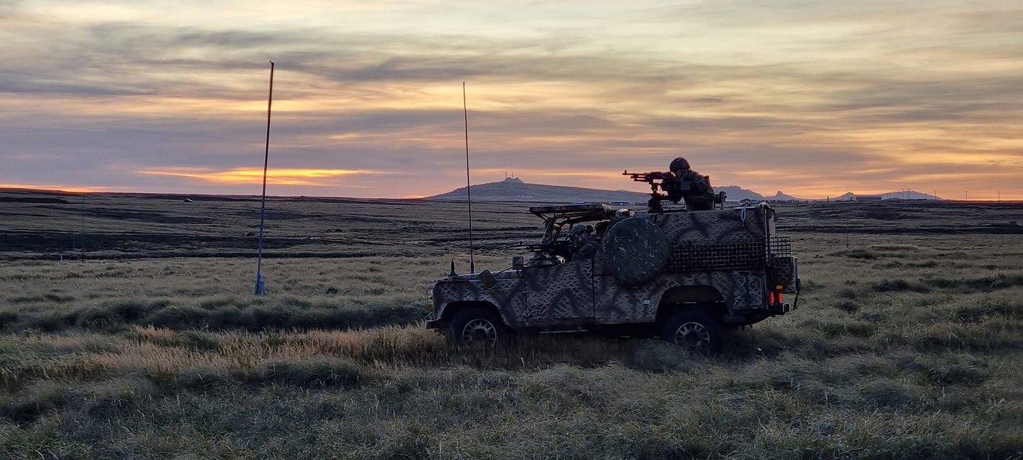 What UK military forces are based at the Falkland Islands? - Army ...