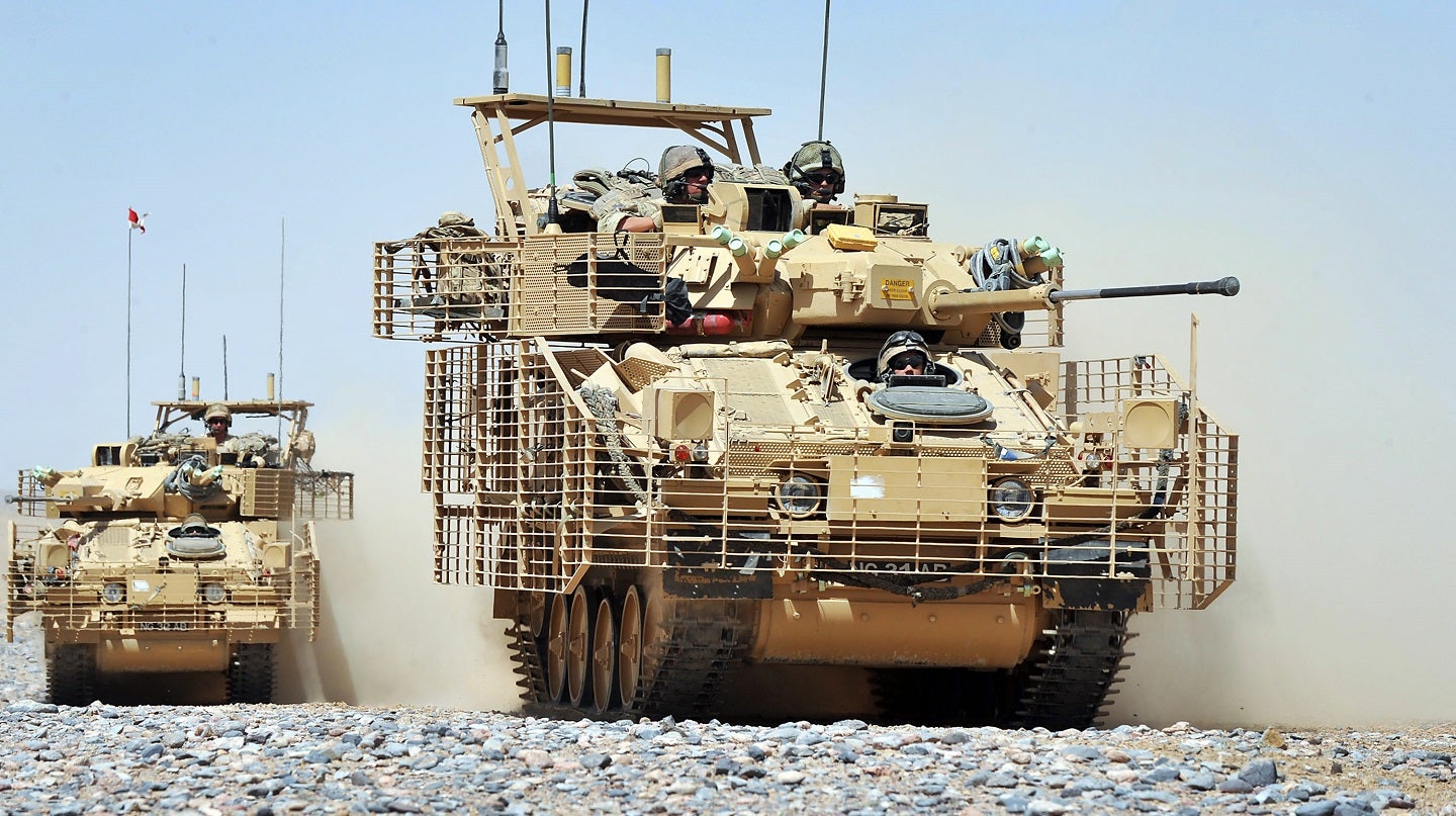 Ukraine Donations Offer New Lease of Life to British Army’s Scimitar ...