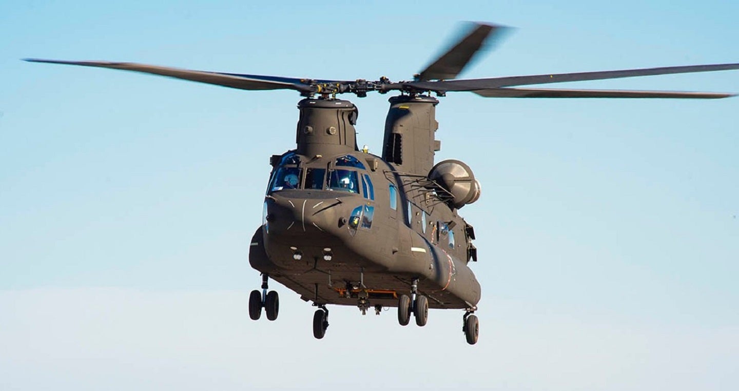 Boeing delivers first US Army Block II Chinook helicopter - Army Technology