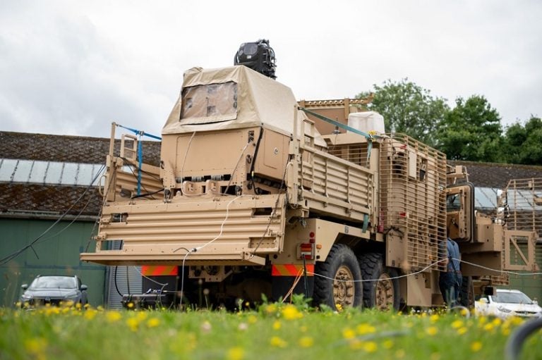 UK MoD trials directed energy laser from Wolfhound - Army Technology