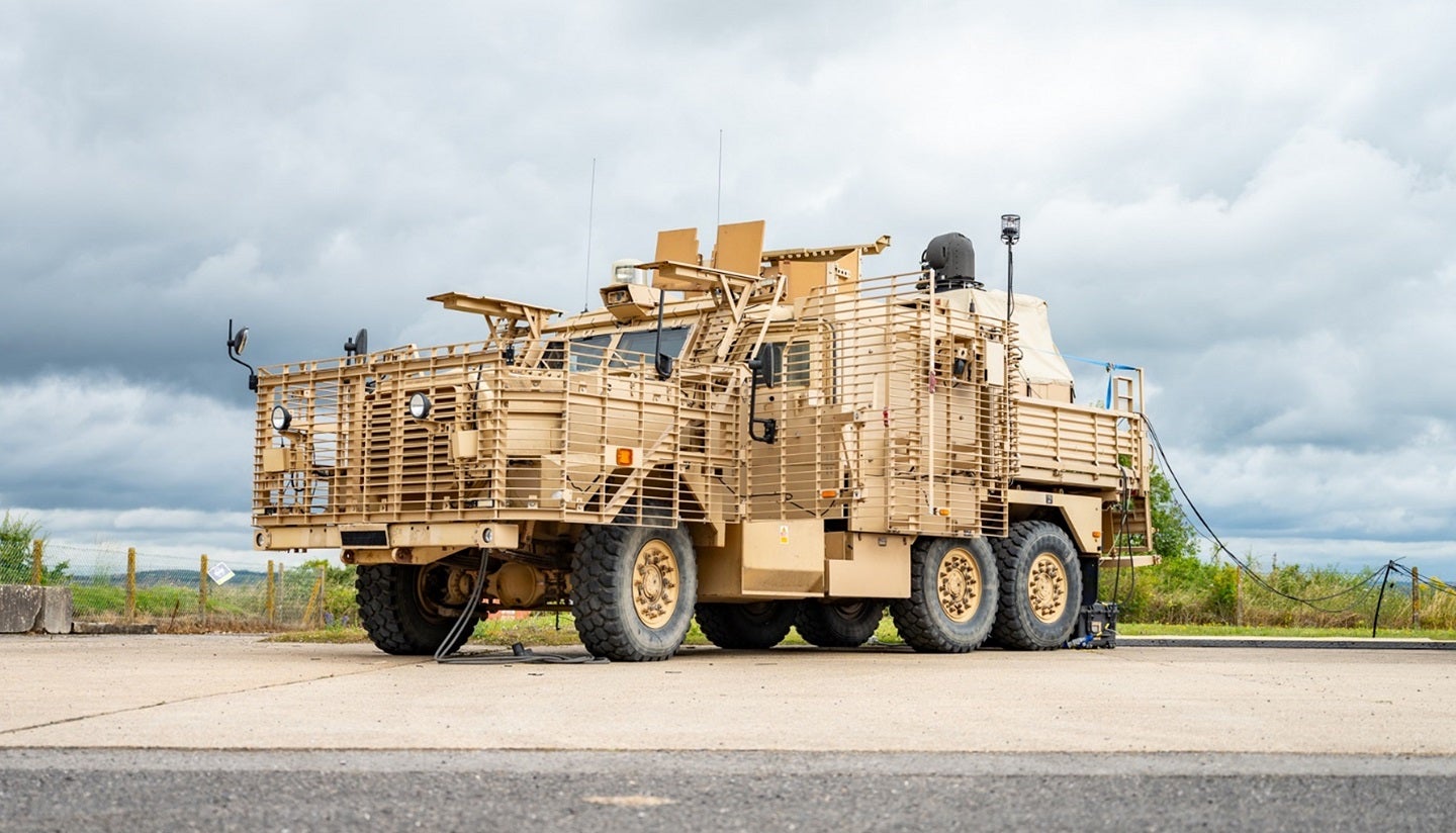 UK MoD trials directed energy laser from Wolfhound - Army Technology