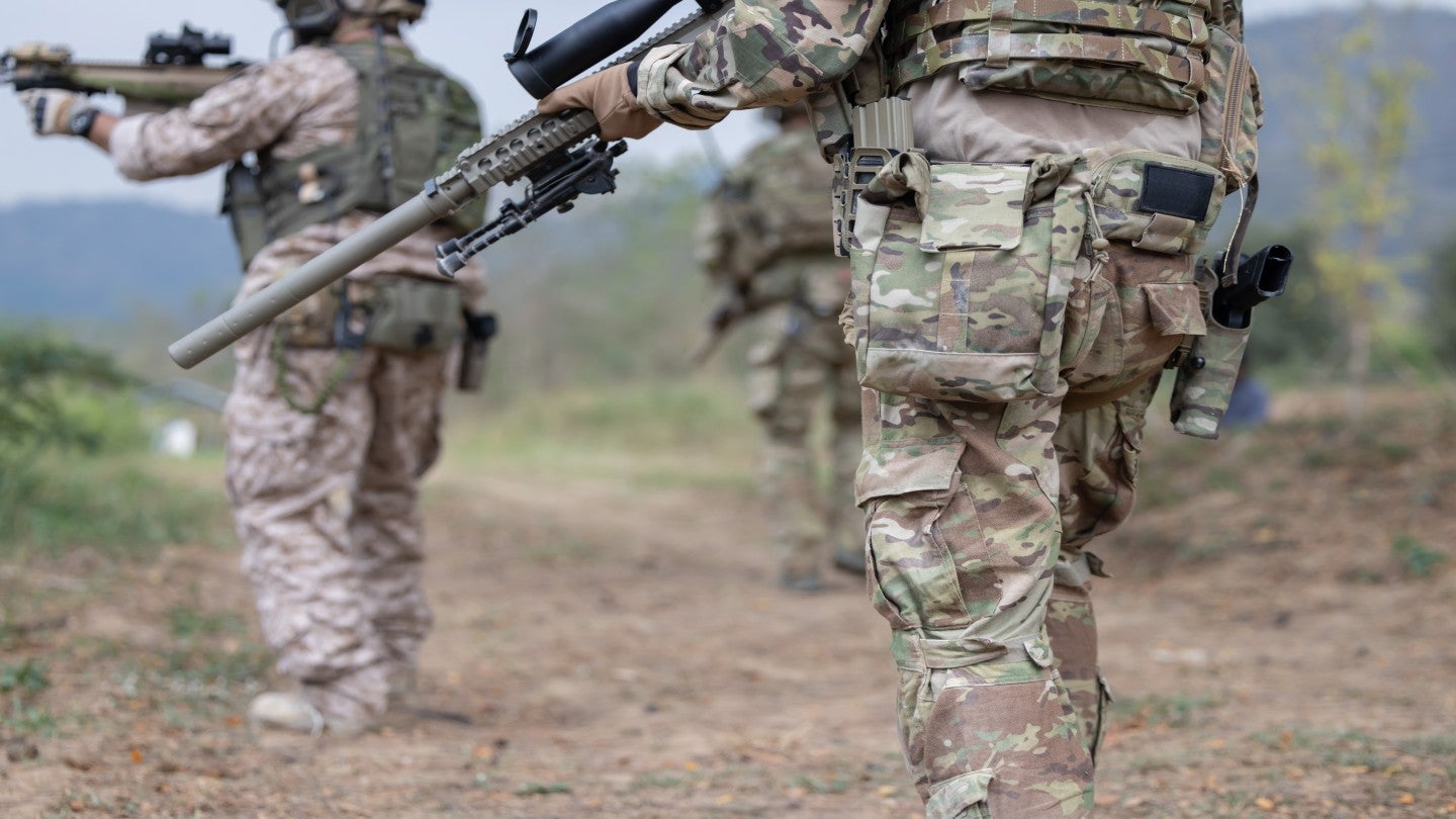 British Army and KDF train using Tactical Engagement Simulation