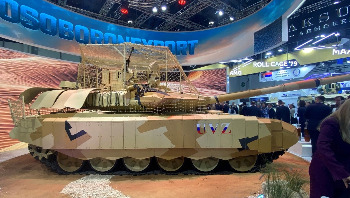 IDEX 2025: Russia pushes T-90MS main battle tank - Army Technology