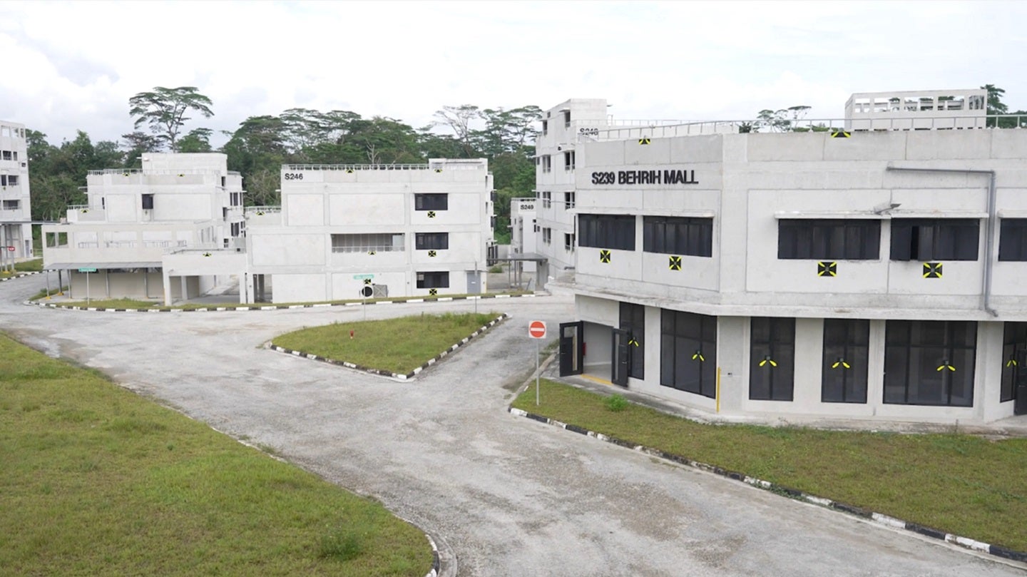 Singapore opens first sector of urban warfare facility - Army Technology