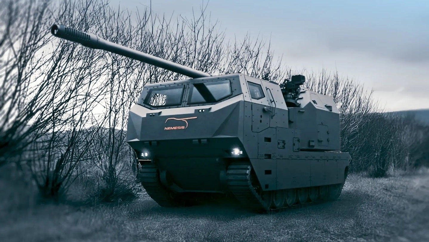 GDELS and KNDS present NEMESIS tracked artillery system