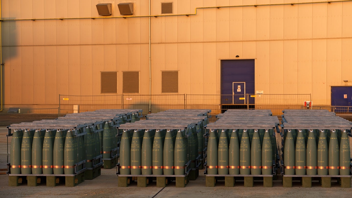 Rheinmetall opens ammunition factory in Unterluess, Germany